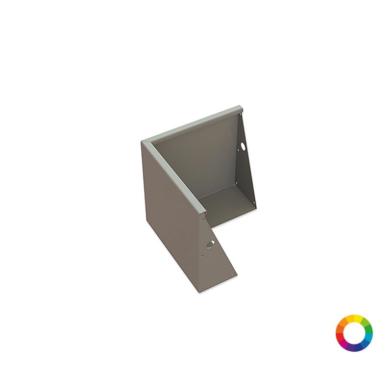 Costière de jardin métal : acier corten, acier galvanisé, aluminium