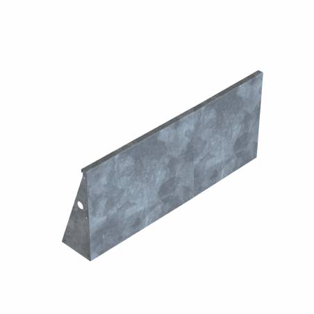 Costière en acier galvanisé 0,98 mètre